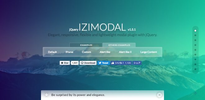 株式会社クーネルワーク — 【jQuery】軽量でオシャレなモーダルウィンドウ《iziModal》